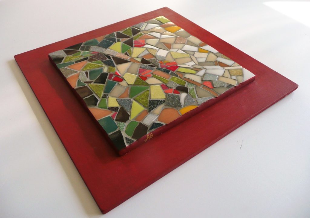 Galerie de tableaux mosaique - signature mosaique