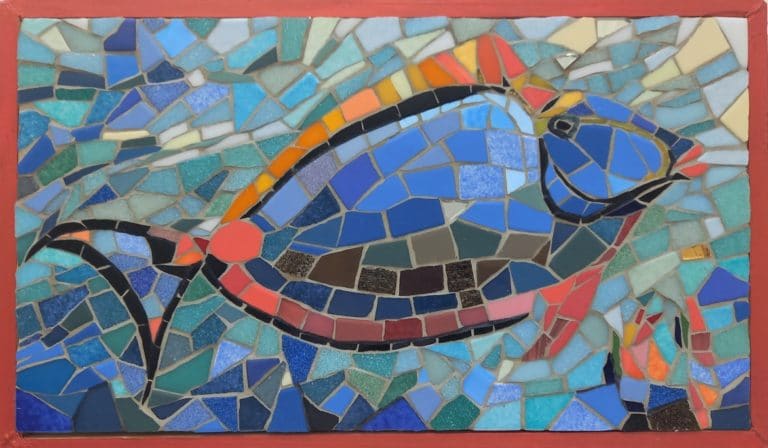 Galerie de tableaux mosaique - signature mosaique